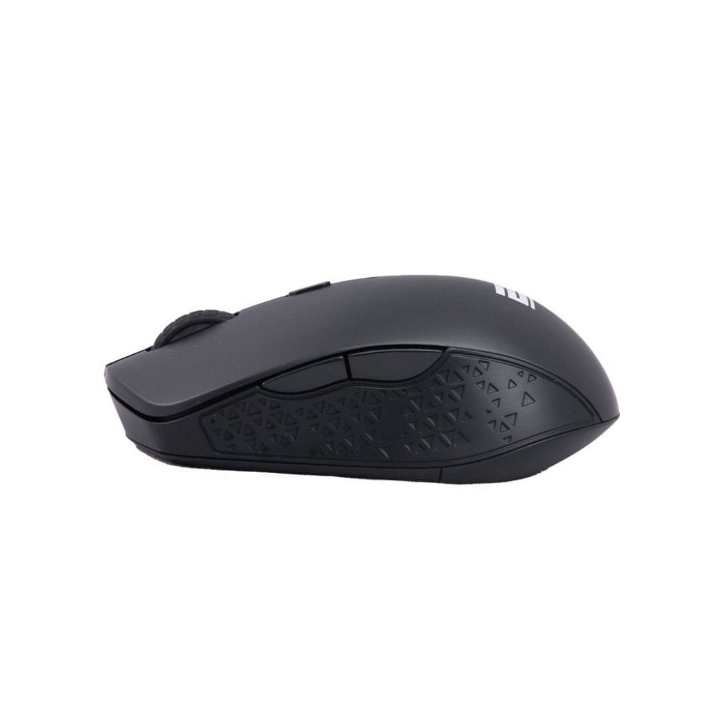2B (MO58B) Dual Mode Wireless Mouse Bluetooth 3.0 - 5.0 - 2.4GHz with 800/1200/1600 DPI, Black ...