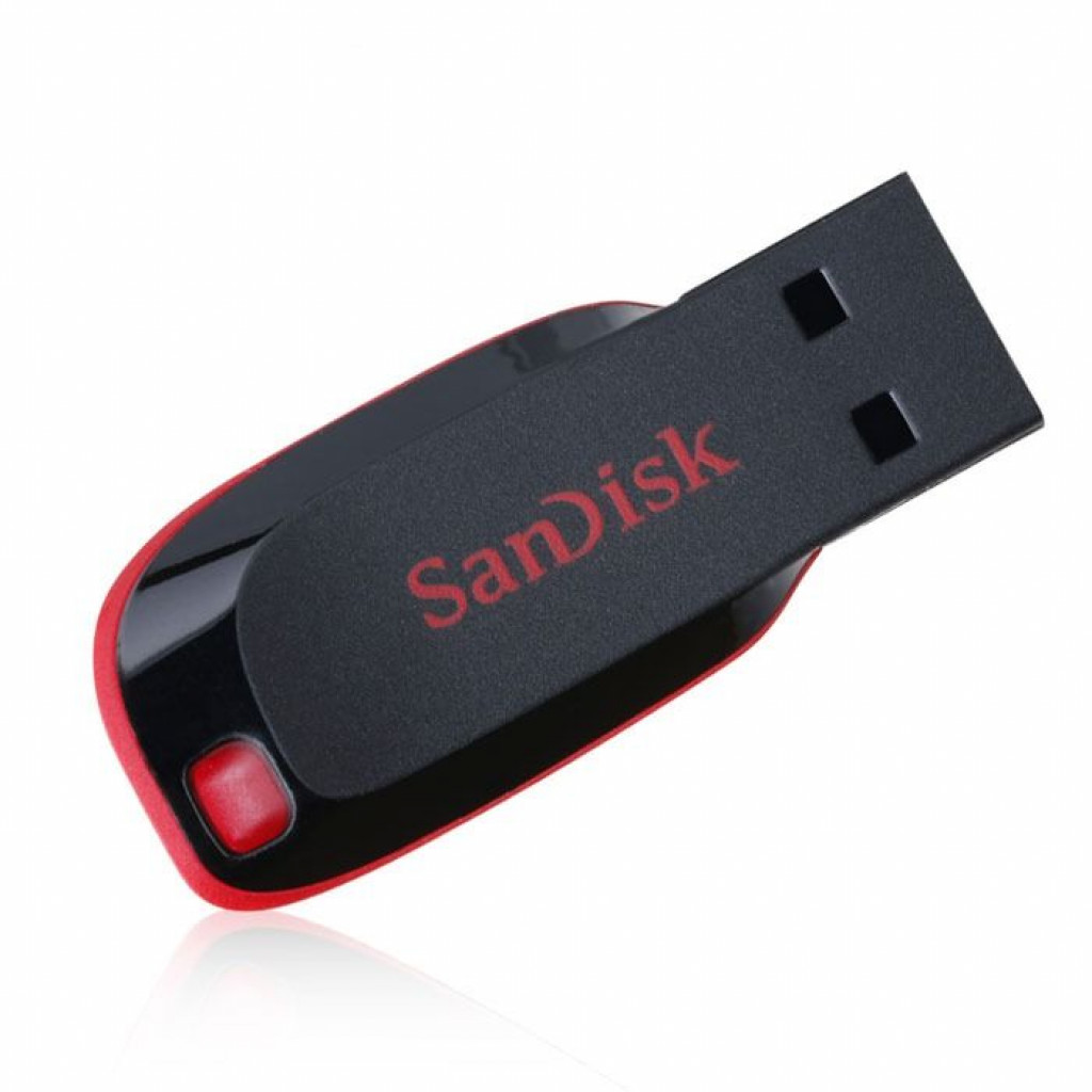 SanDisk Cruzer Blade USB Flash Drive (SDCZ50-064G-B35) - 64GB - tejarra.com