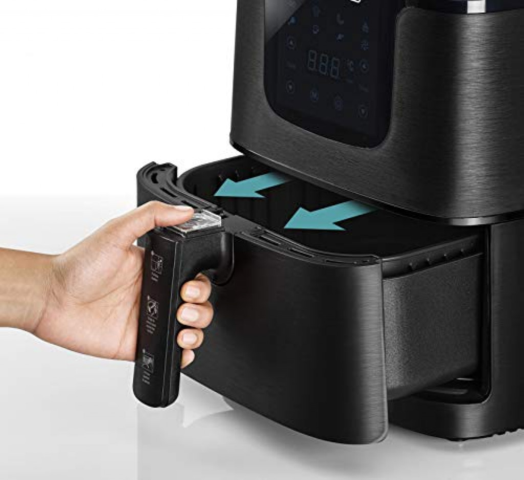 Black & Decker AF700 Digital Air Fryer, 4.3 Liters, Black - tejarra.com