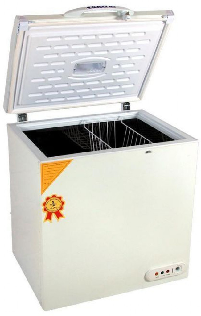 W.Alaska CH200 Chest Deep Freezer 208 Liter- White - tejarra.com