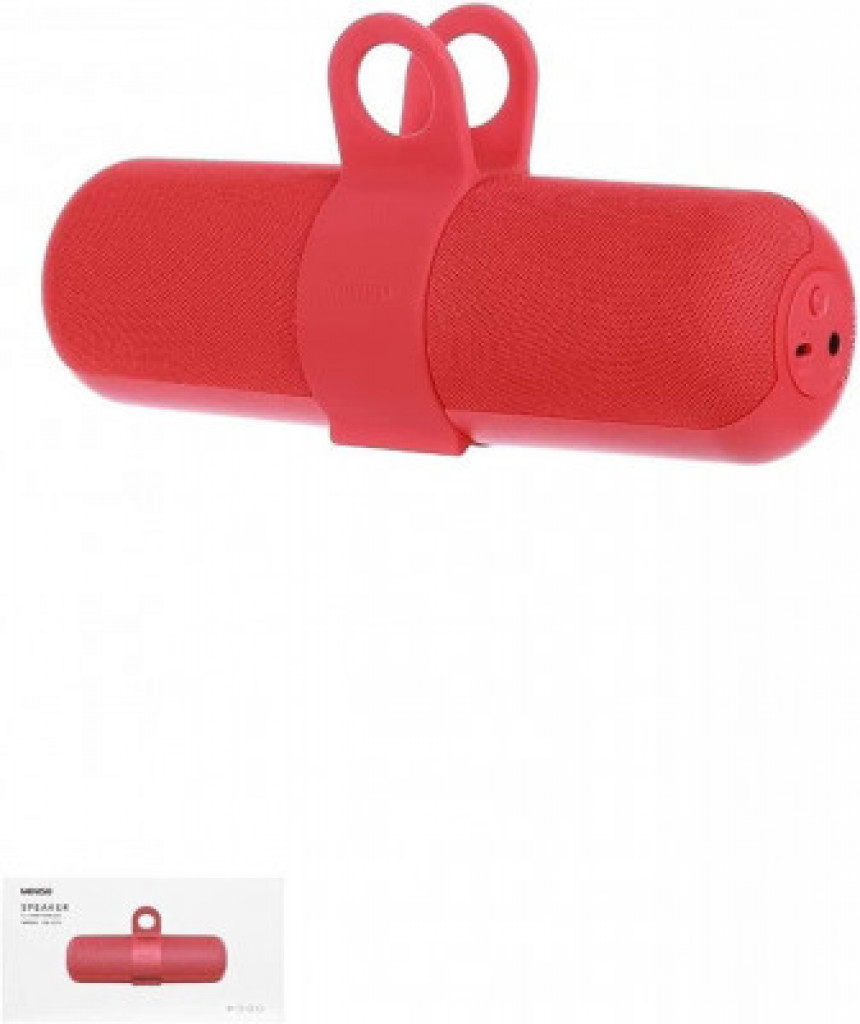 Miniso DS-2076 Silicone Dual Horn Bluetooth Speaker With Handle- Red ...