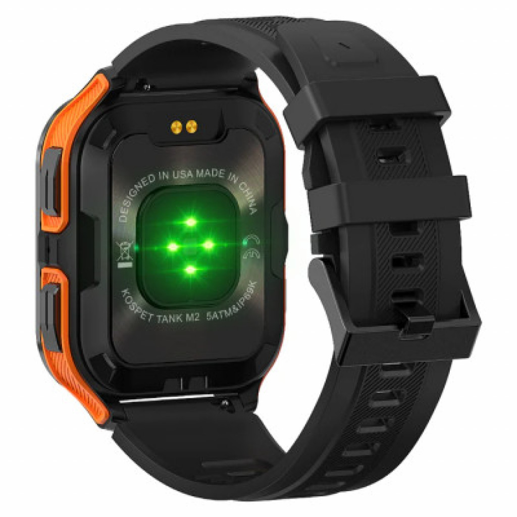 KOSPET Tank M2 Rugged Smartwatch - Orange - tejarra.com