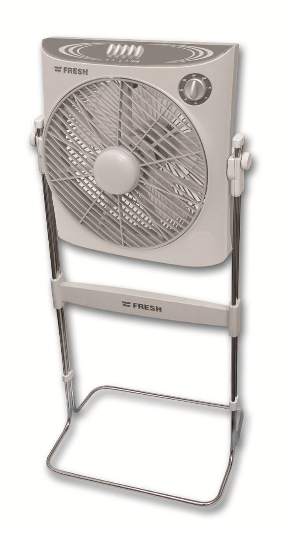 Fresh Stand Fan Amar Piano- Grey - tejarra.com