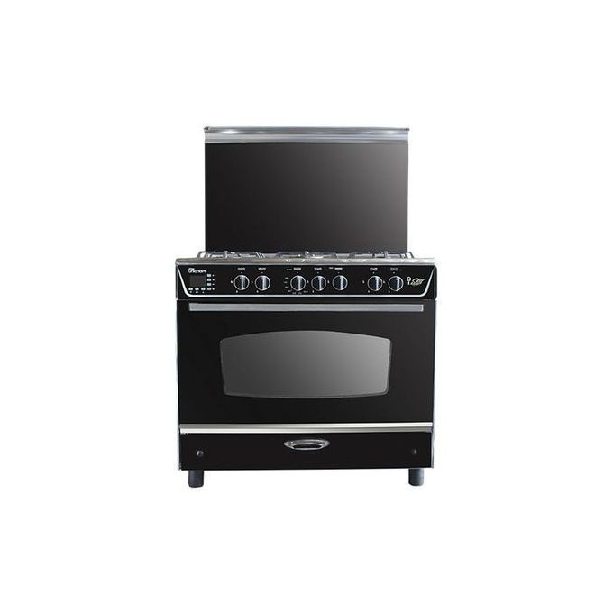 Unionaire C6090EB-GC-511-IDSF-T I Steel Smart Gas Cooker - 60x90 Cm - 5 Burners - tejarra.com