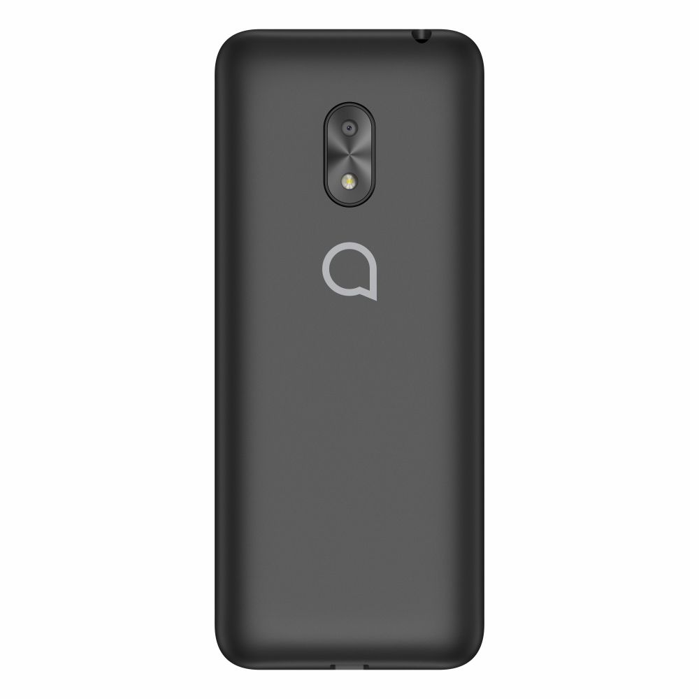 Alcatel 2003 Dual Sim - 2.4 Inch, 4 MB, 4 MB RAM, 2G - Dark Grey - tejarra