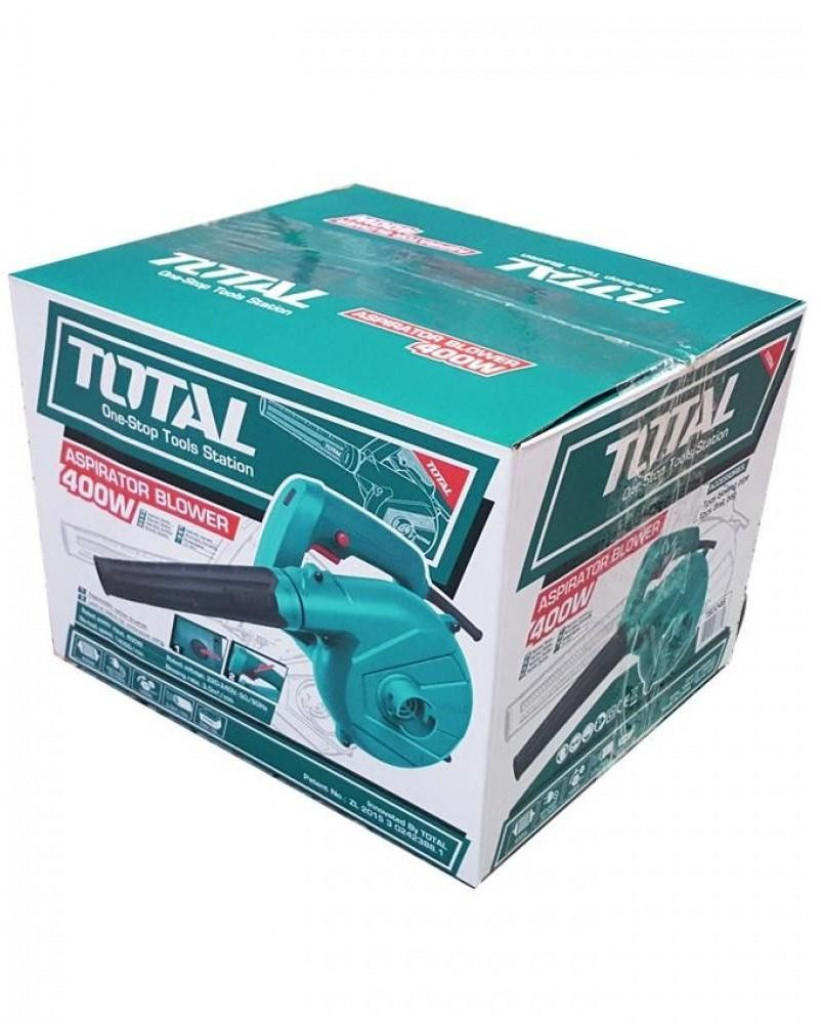 Blower 400 Watt suction, expulsion Model: TOTAL TB2046 - tejarra.com