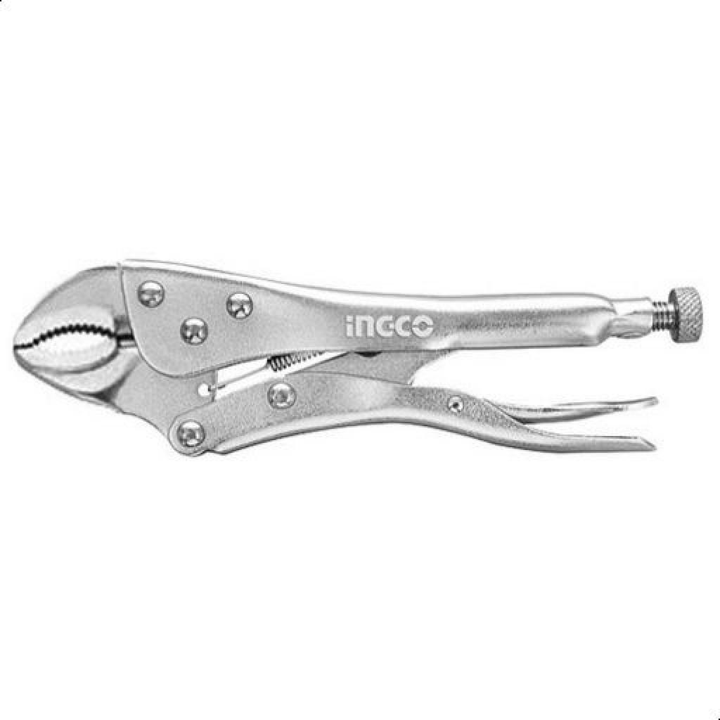Ingco HCJLP0110 Curved Jaw Locking Pliers - 10 Inches - tejarra.com