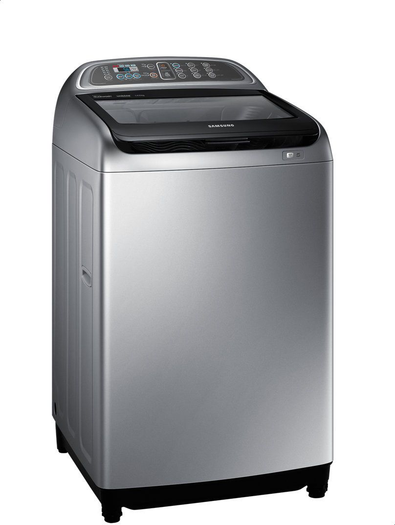Samsung Top Load Washing Machine WA14J5730SS/AS, 14 KG - Silver - tejarra
