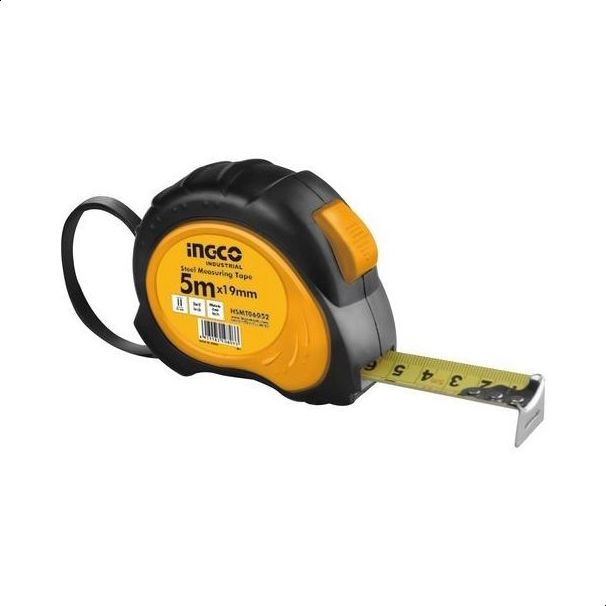 inGCO Tape Measure, 5 Meters - Orange Black - tejarra.com