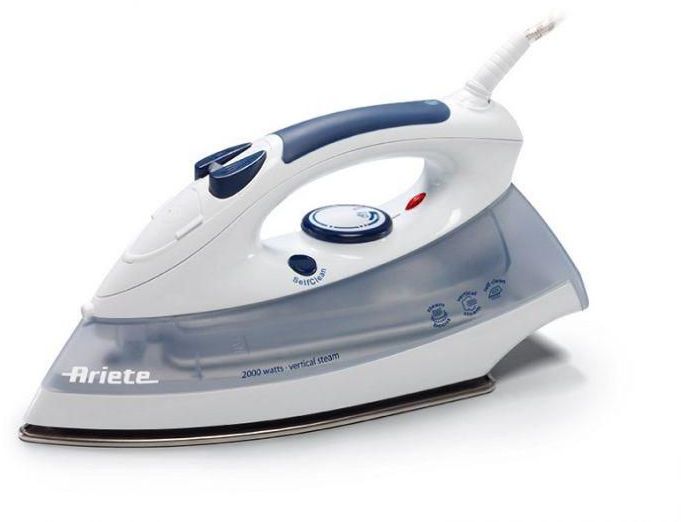 Ariete Steam Iron 6214, Ceramic, 2000 watt, Gray\White - tejarra.com