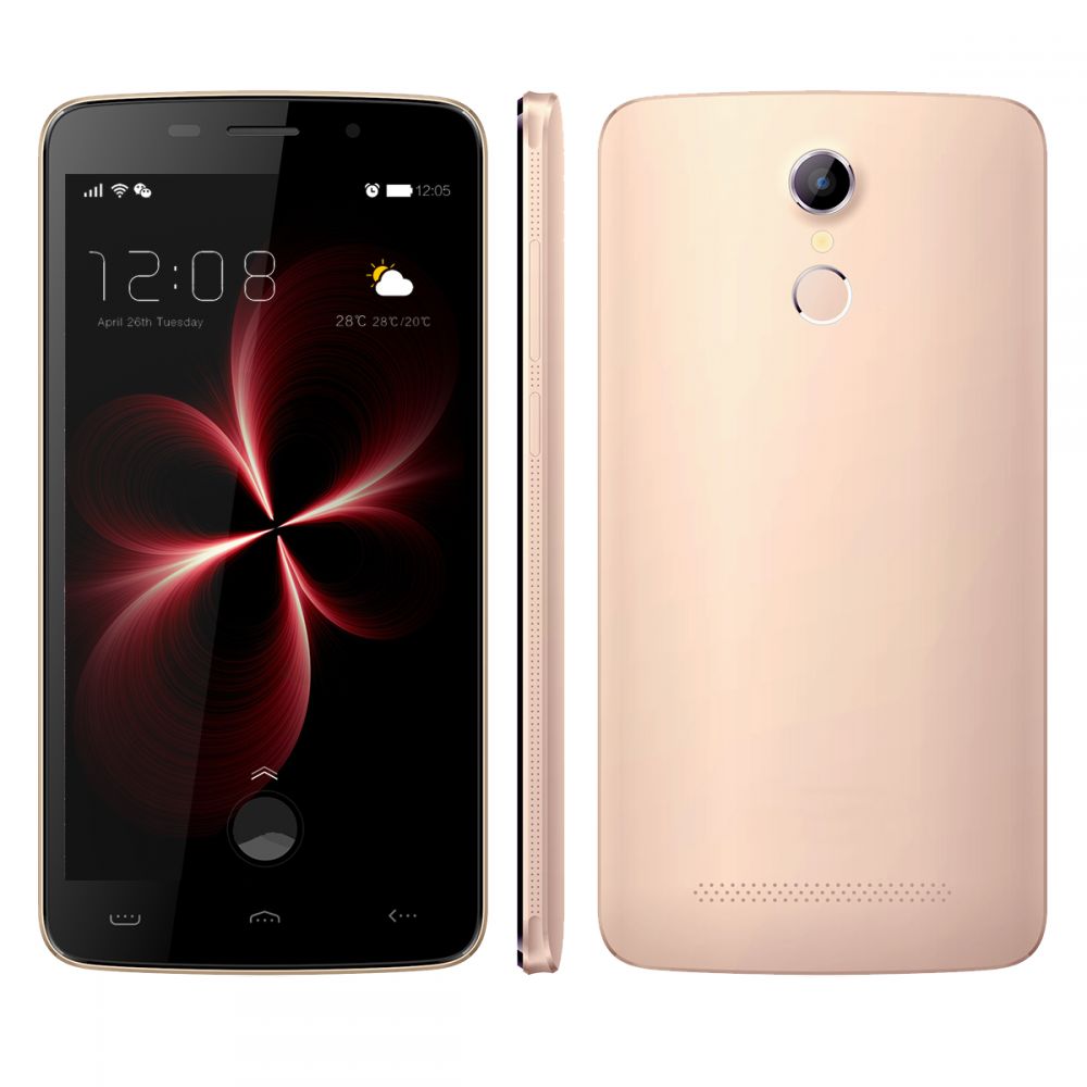 iQ&T G4 Dual SIM - 16GB, 2GB RAM, 4G LTE, Gold - tejarra.com