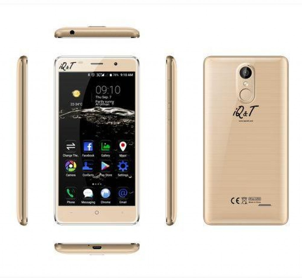iQ&T IFoo U50 Dual SIM Mobile Phone - 16GB - 1GB RAM - 3G - GOLD ...