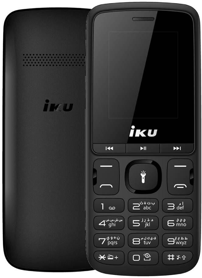 IKU F104 - Dual SIM - 32 MB - Black - tejarra.com
