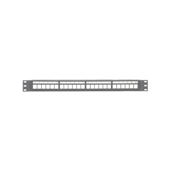 Panduit NetKey 24-Port Unloaded Patch Panel / NKPP24P - tejarra.com