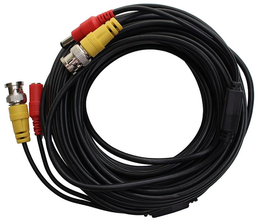 10 Meter Wire Roll Camera and DVR Cable - Black - tejarra.com