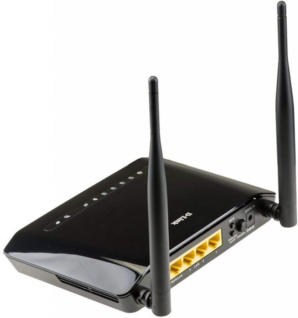 D-LINK Wireless N300 ADSL2 4-Port Wi-Fi Router DSL-2740U - tejarra.com