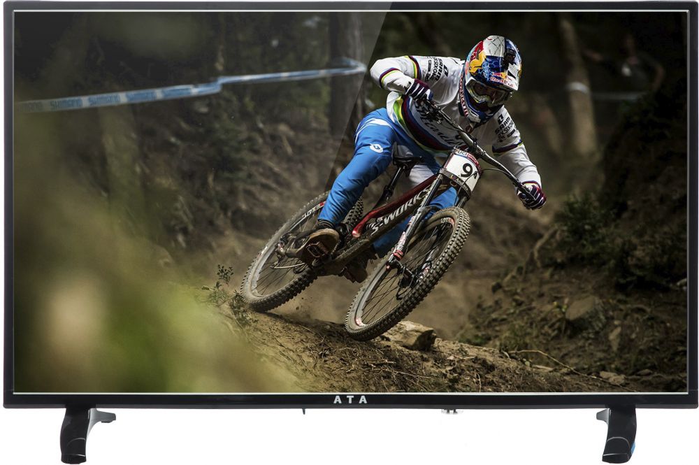 ATA 43 Inch Full HD LED Standard TV Black - 43DN4 - tejarra.com