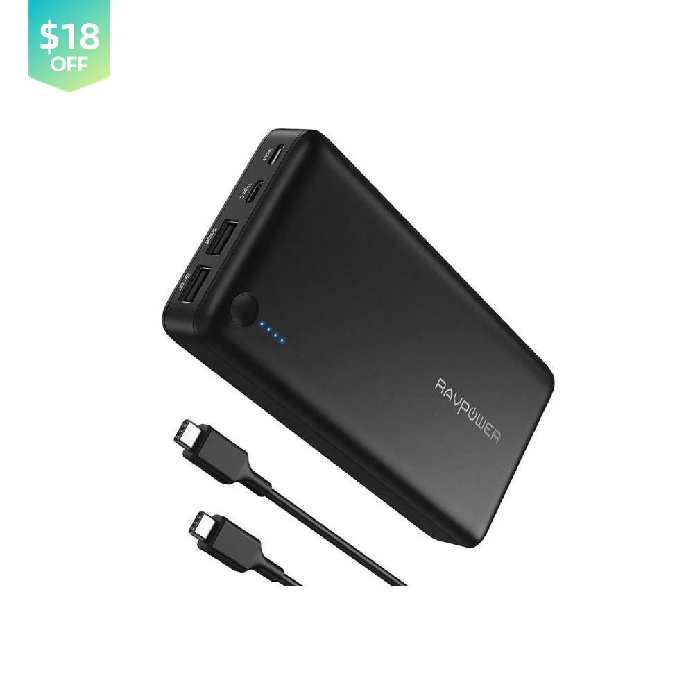 RAVPOWER PD Pioneer 26800mAh Portable Charger - tejarra.com