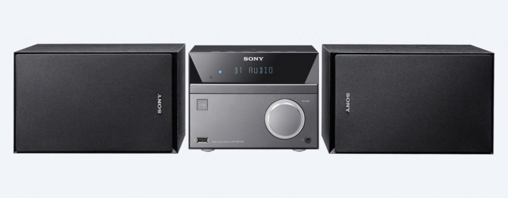 Sony CMT-SBT 40D MINI SYSTEM Bluetoothwith CD and FM Radio - Black/Grey ...