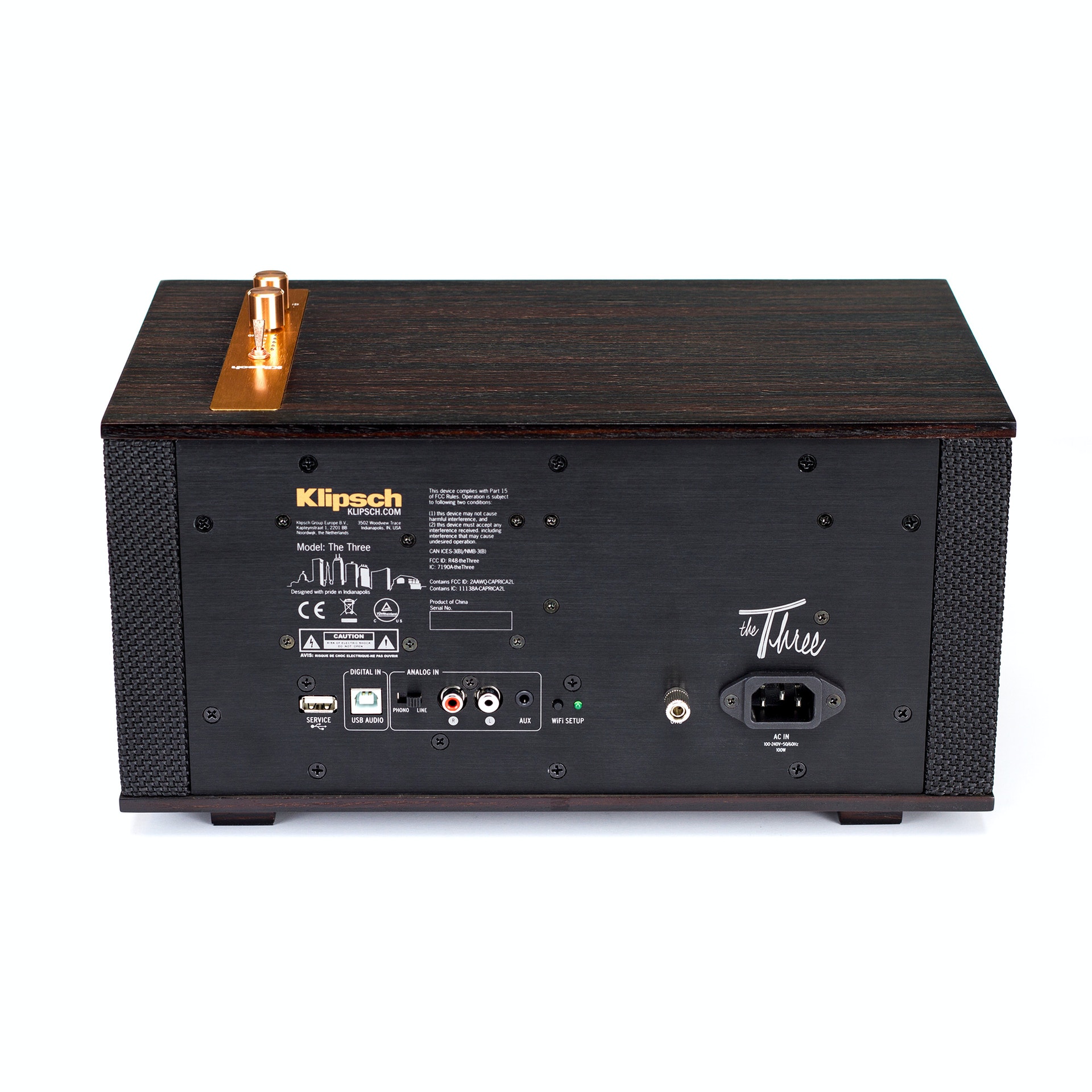 Klipsch The Three II Table Top System Stereo Speaker - tejarra