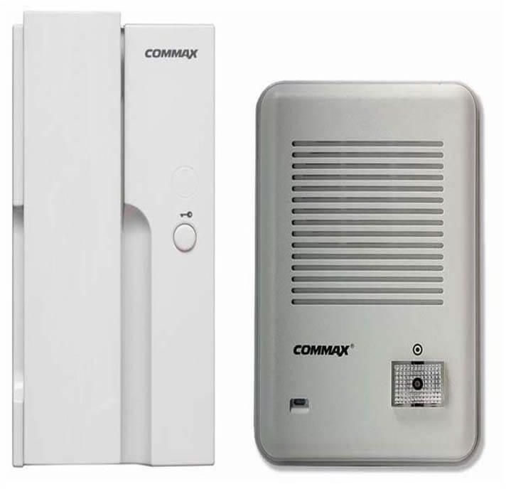 Commax Intercom panel with audio headphone DP-2S / DR-201D - tejarra.com