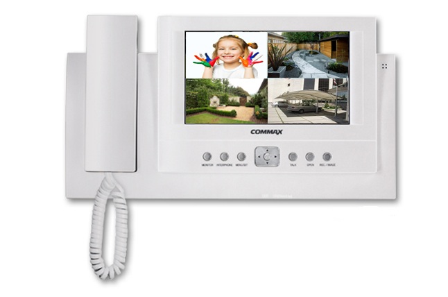 7" HI-TECH COLOR TFT LCD MONITOR HAND-FREE CONNECTABLE WITH 4 CAMERA, 2 ...