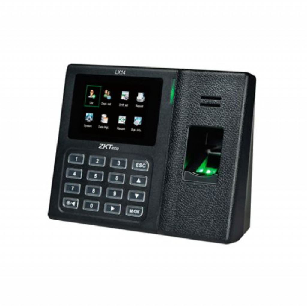 LX14 Fingerprint Time attendance Device - tejarra.com