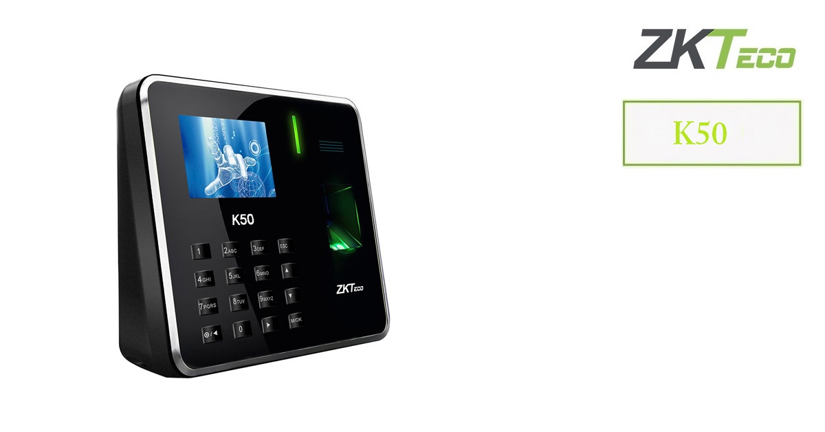 K50 Fingerprint Time attendance Device - tejarra.com