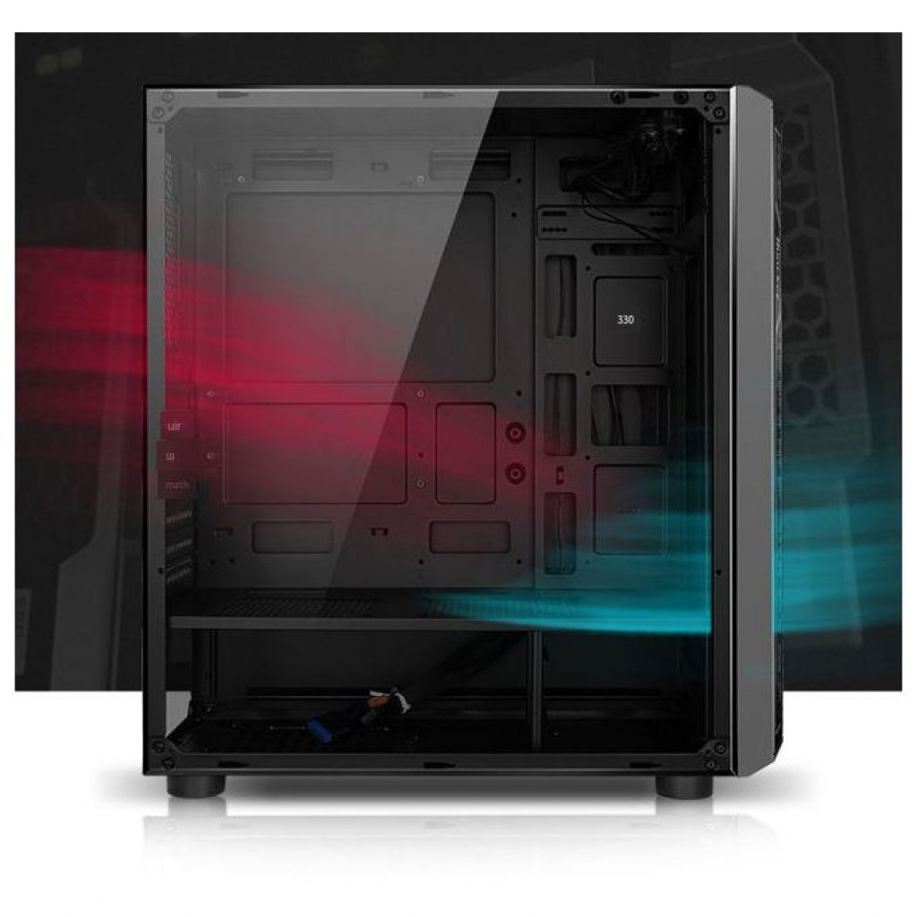 Huntkey GS500R RGB Gaming Case With 4 (Four) Addressable RGB Fans ...