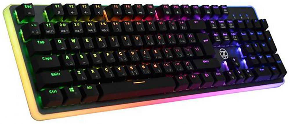 Techno Zone E28 Frame RGB Mechanical Gaming Keyboard - Multi Color ...