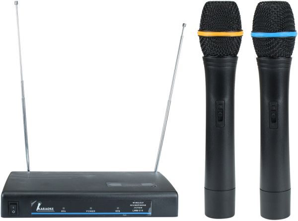 Lane LWM-316 Wireles Microphone System, Black - tejarra.com