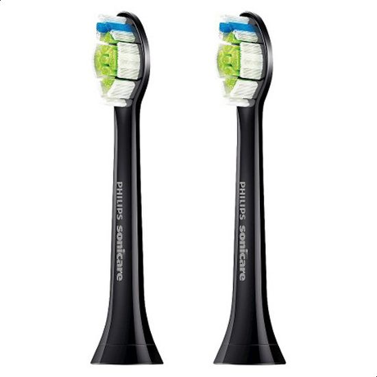 Philips DiamondClean Black - Replacement Brush Head x 2 standard ...