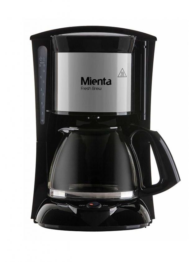 Mienta CM31216A Fresh Brew Coffee Maker, 1000 Watt - Black - tejarra.com