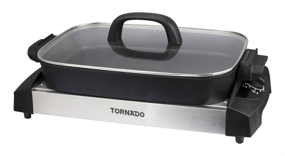 Tornado TCS-1500 Electrical Grill, 1500 Watt - Silver and Black ...
