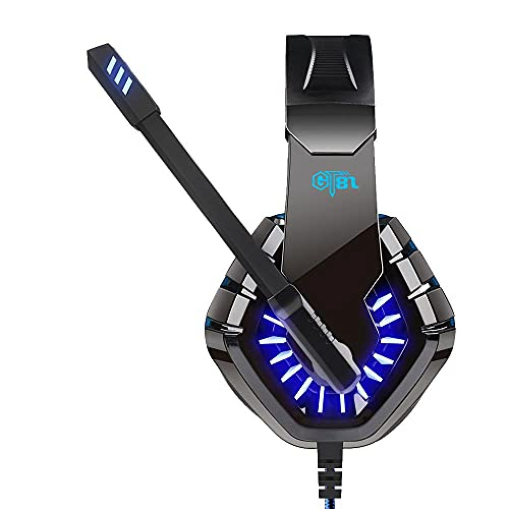 OVLENG OV-P40 3D Surround Sound LED GAMING Headset With Noise Cancelling Microphone for PC ...