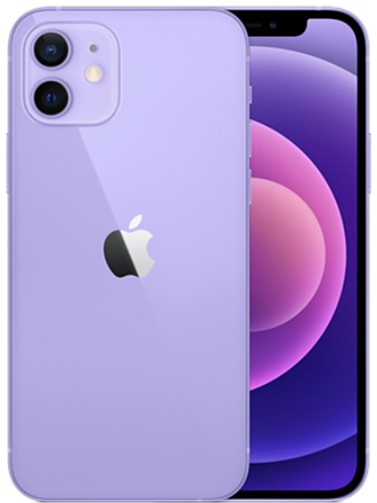 Apple iPhone 12 128GB 4 GB RAM, Purple - tejarra.com