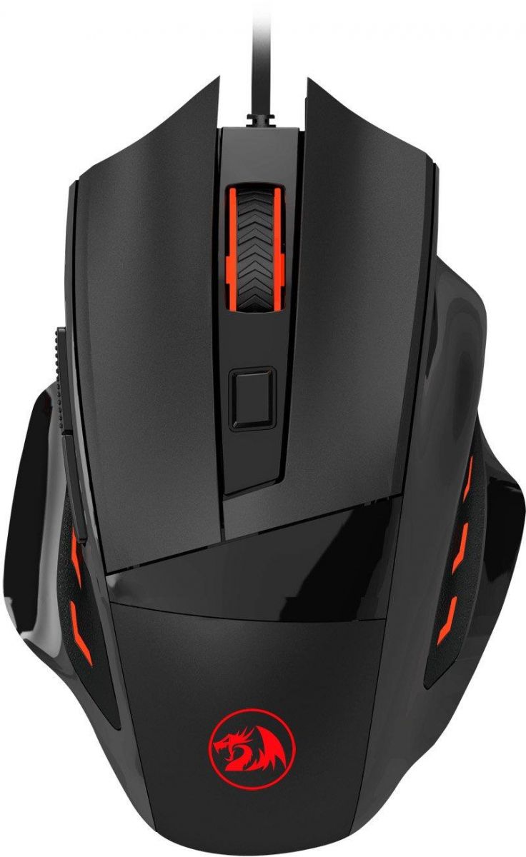 Redragon M609 PHASER Gaming Mouse | Optical Sensor Pixart 3168 3,200 ...