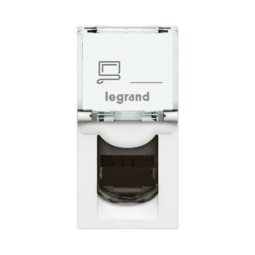 legrand 572302 RJ45 socket arteor category 6 utp 8 contacts 1 module white - tejarra.com