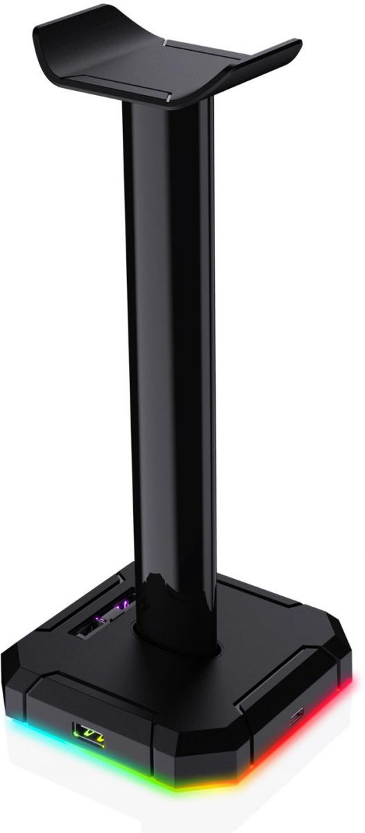 Redragon HA300 SCEPTER Pro RGB Backlit Gaming Headphone Stand with 10 ...