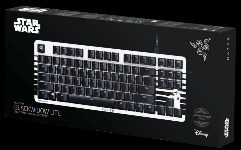 Razer BlackWidow [STORMTROOPER Edition] | Razer Orange Switches Silent ...