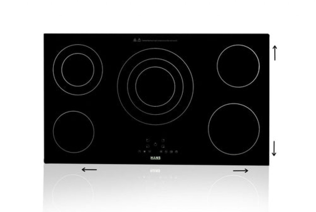 Hans Gas Built-In Cooker - 5 Burners - Full Safety - tejarra.com