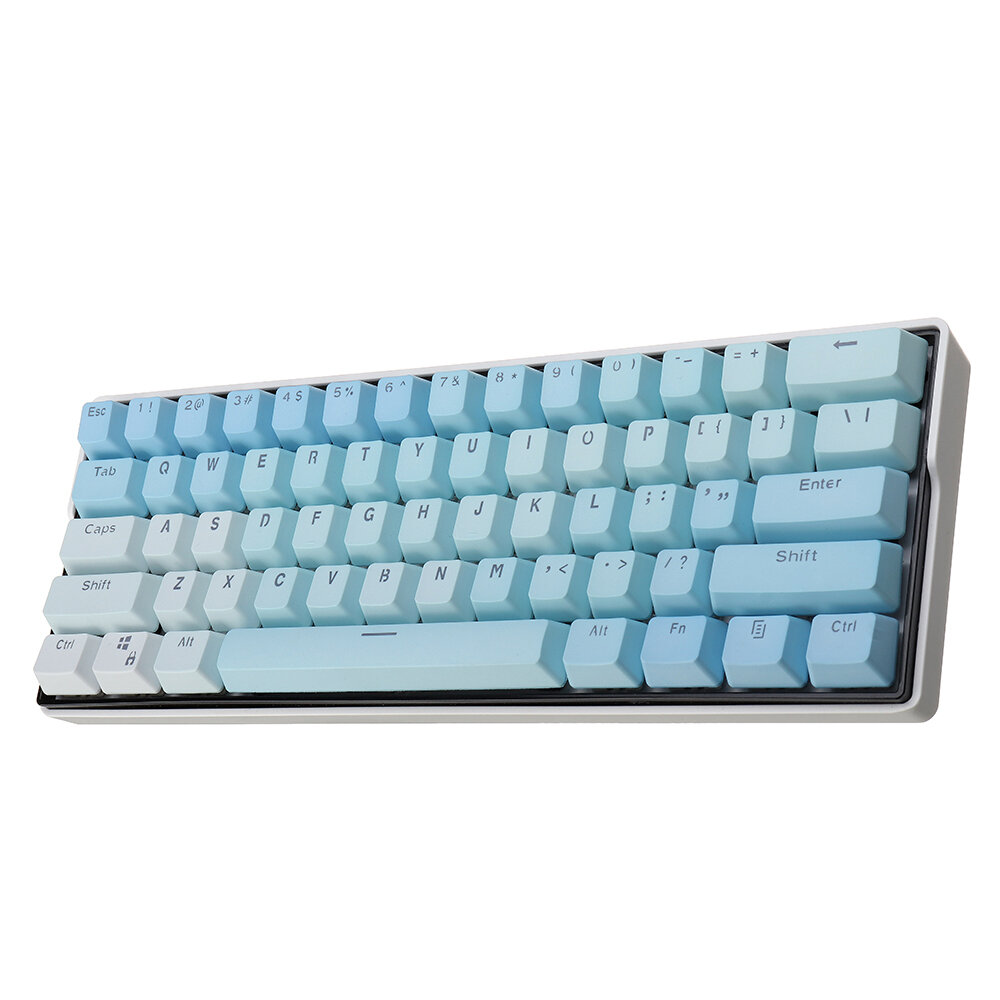 Sunset Blue PBT Keycaps Set - tejarra.com