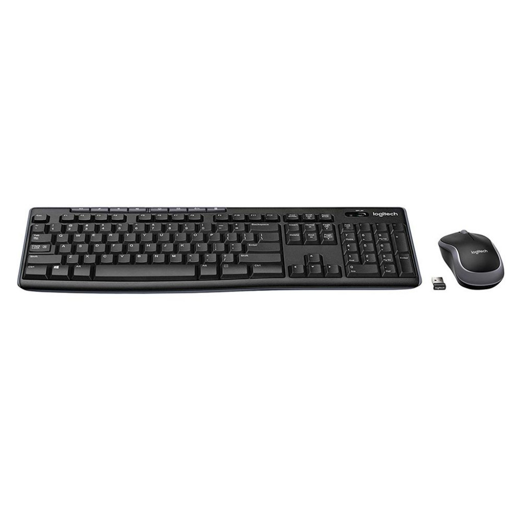 Logitech Wireless Combo MK270- NSEA-ARA - Black - tejarra.com
