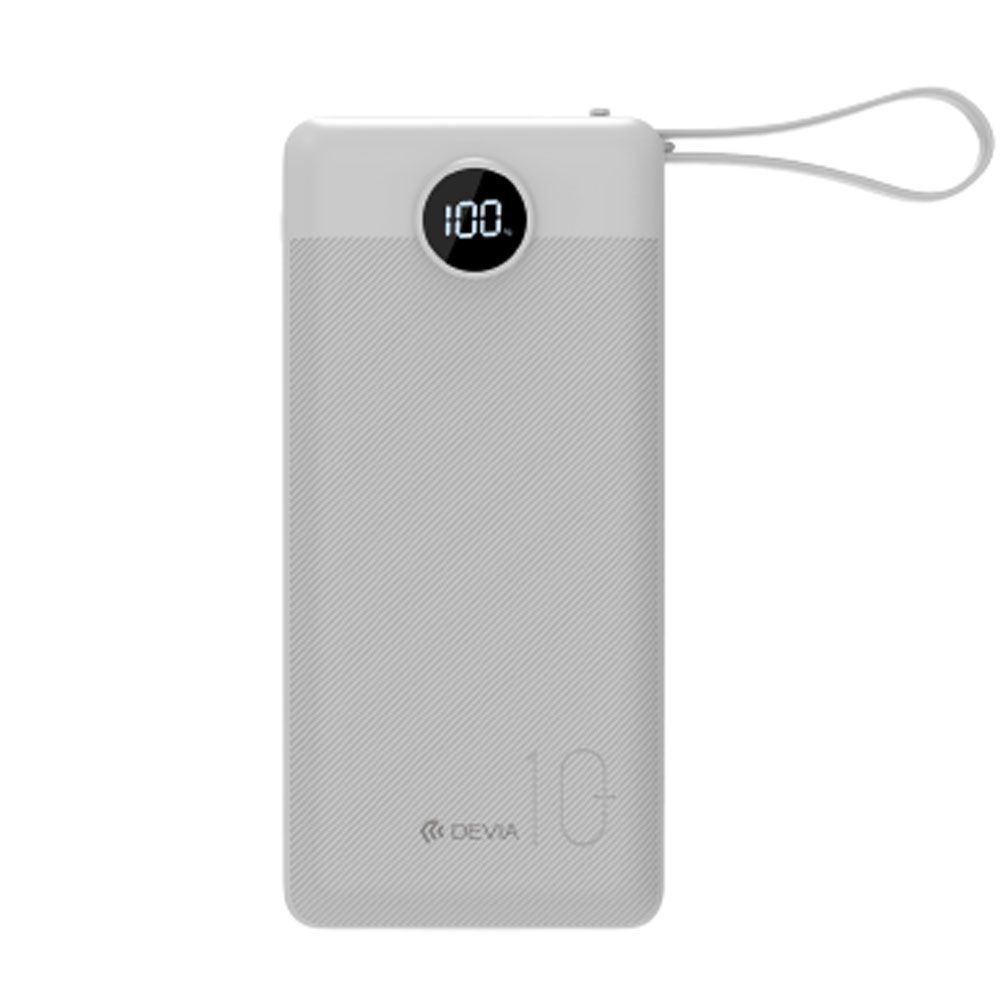 Devia EP113 Power Bank 10000 mAh 22.5W Built-in 4 Cables Extreme Speed ...