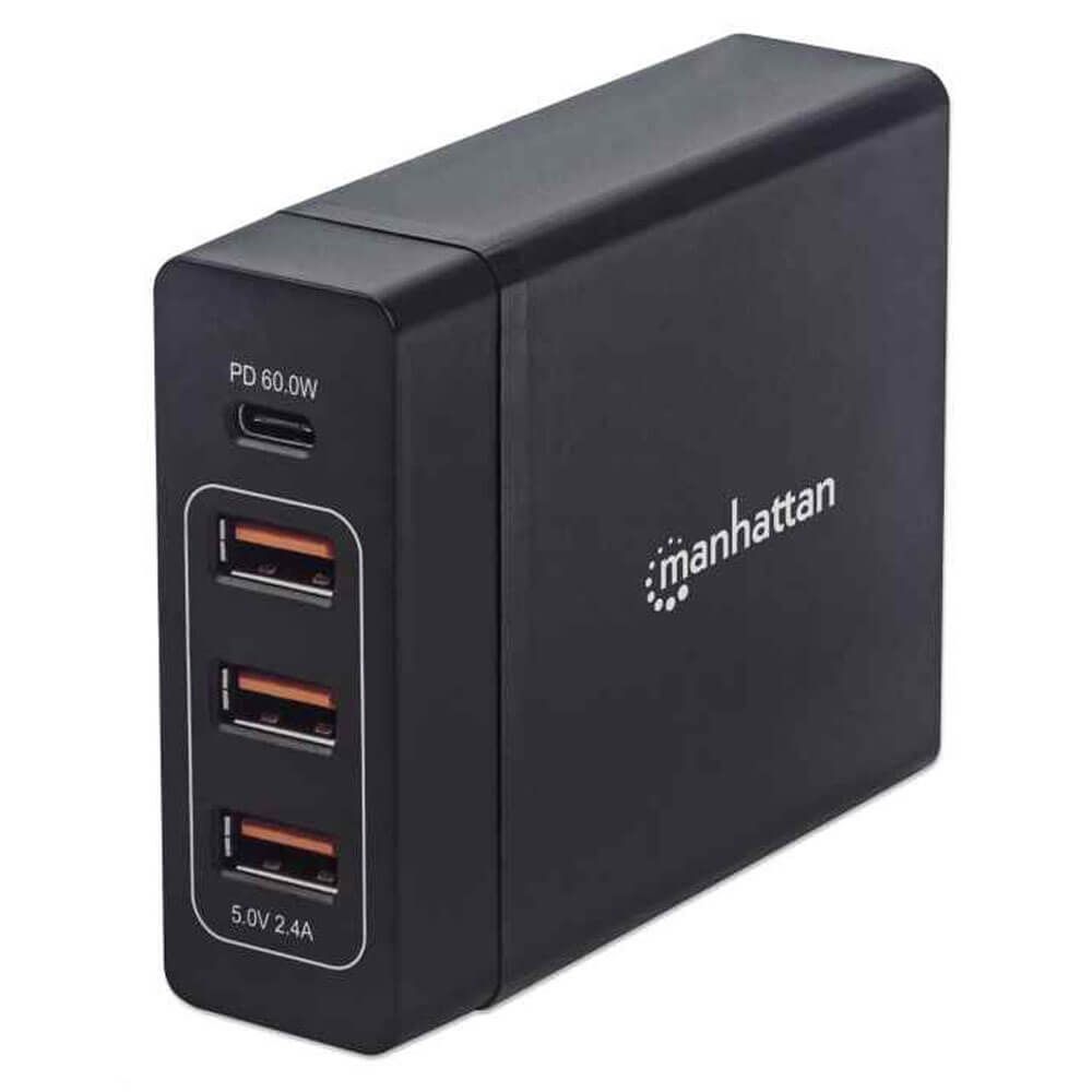 Manhattan Power Delivery Charging Station - 72W - 102124 - Black ...