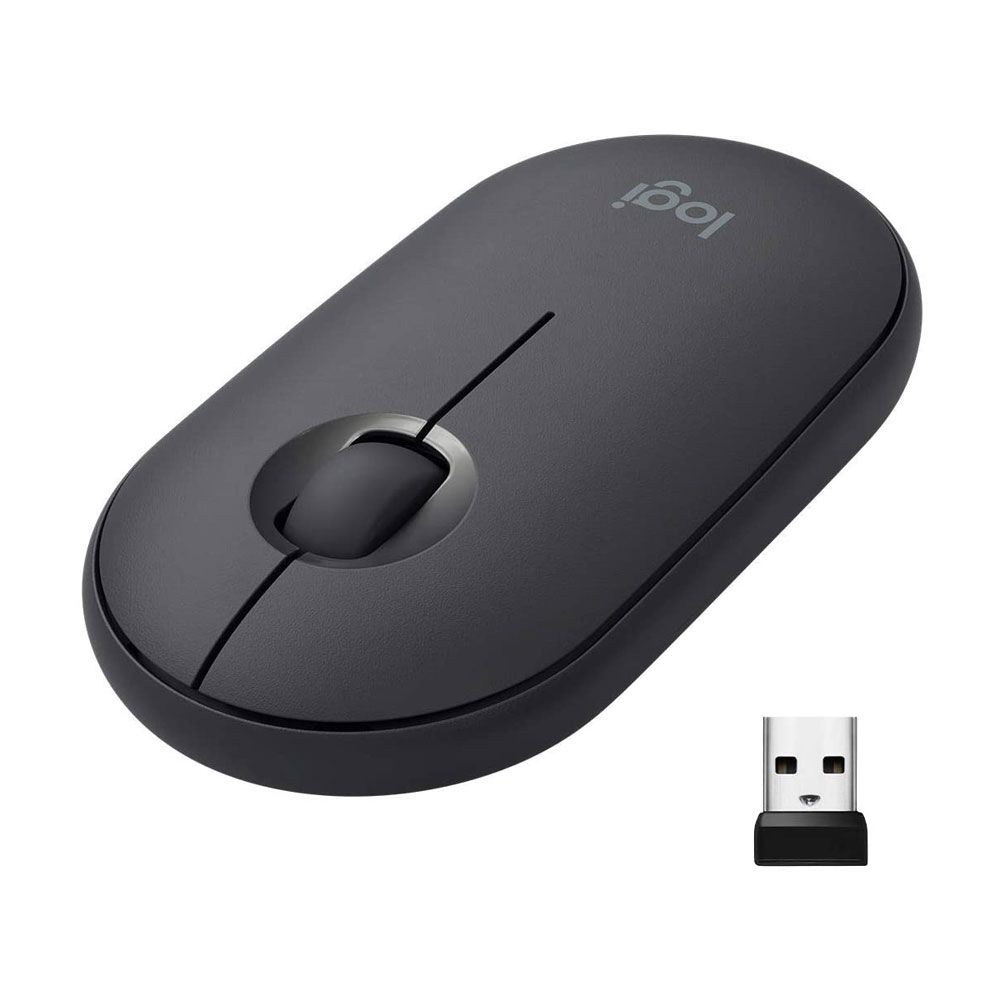 Logitech Pebble M350 Wireless Mouse - Graphite - tejarra.com