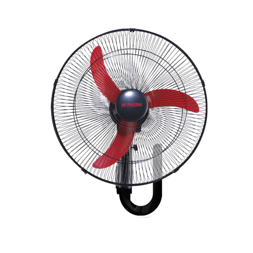 Fresh Shabah Wall Fan Without Remote Control, 20 Inch - Black - tejarra.com