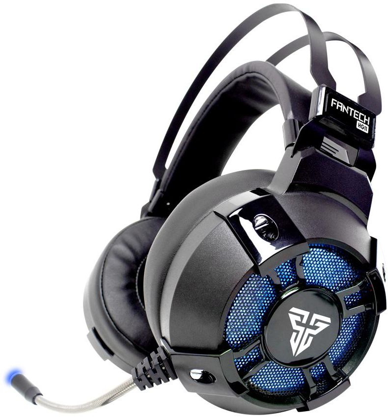 Professional Gaming Headset 7.1 with controlling system RGB LED Noise ...