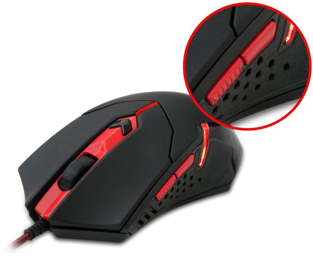 Redragon K552-BB Mechanical Gaming Keyboard and Mouse Combo & Large ...