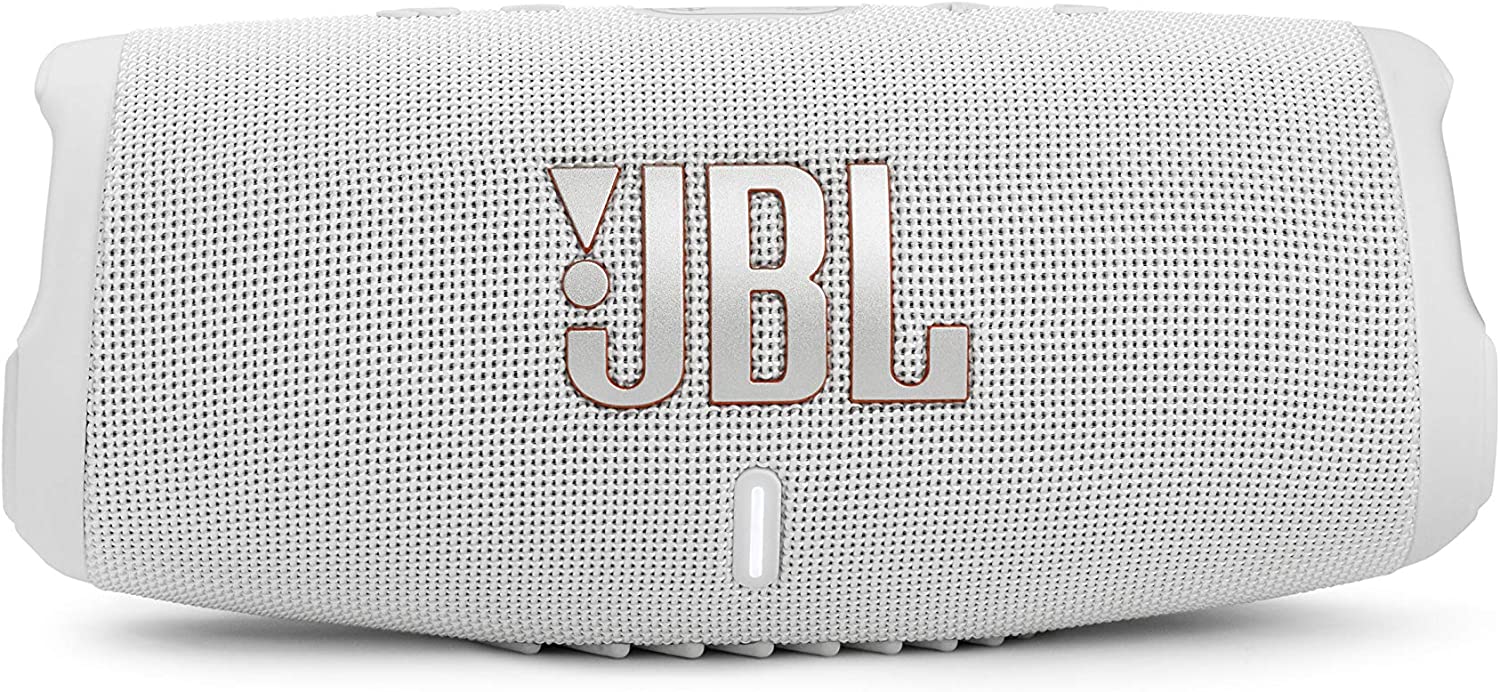 JBL CHARGE5BLK Charge 5 Portable Bluetooth Speaker - White - tejarra.com